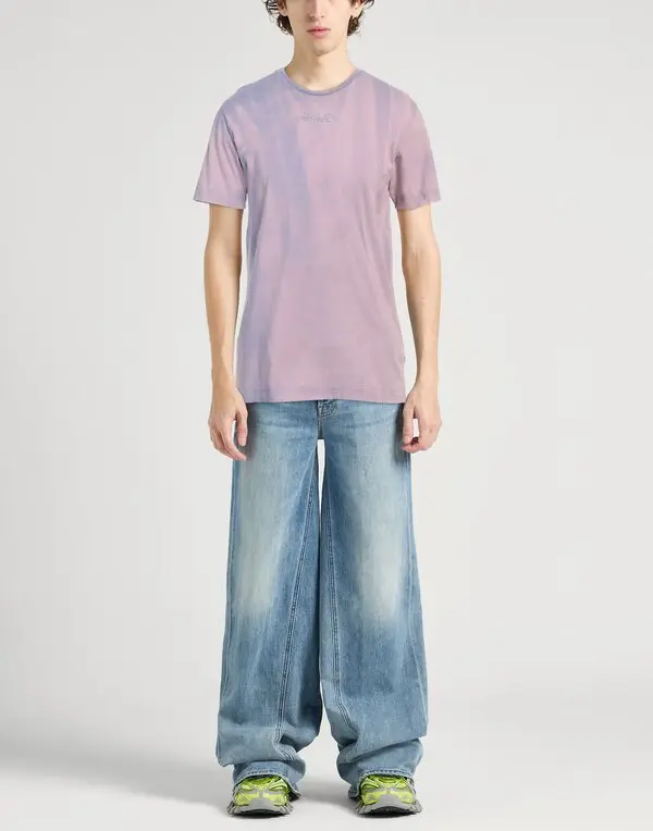 OFF-WHITE™ Off-white T-shirt Mauve Size Cotton, Polyester