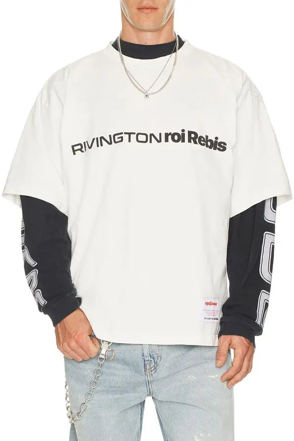 RRR123 Metanoia Uso Cva Tee In White - Max White