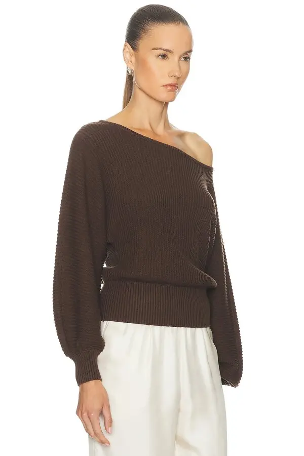L'academie By Marianna Indre Sweater - Chocolate Brown