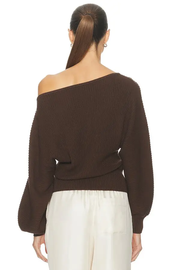L'academie By Marianna Indre Sweater - Chocolate Brown