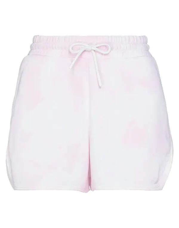 Maje Two-tone Cotton Blend Terry Shorts