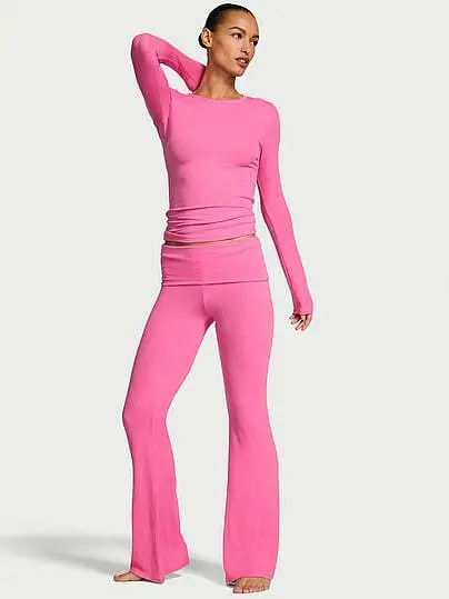 Victoria's Secret Ribbed Modal Lounge Set - Pink