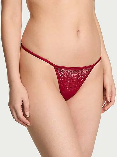 Pink Wink V-string Panty - Red