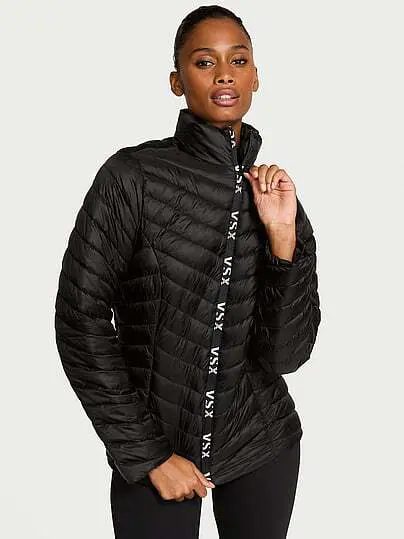 Victoria's Secret Vsx Luxpuff™ Packable Jacket - Black