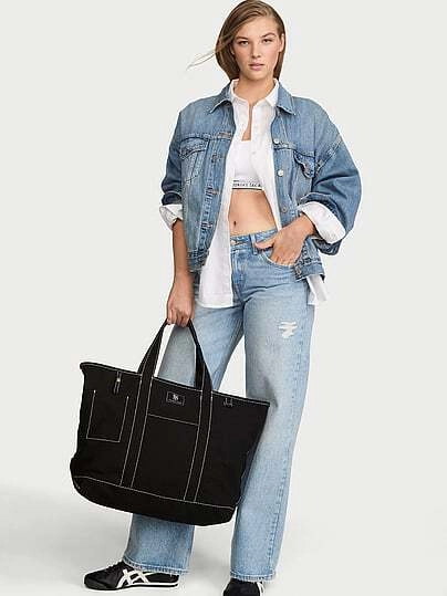 Victoria's Secret City Exclusive Tote Bag - Black