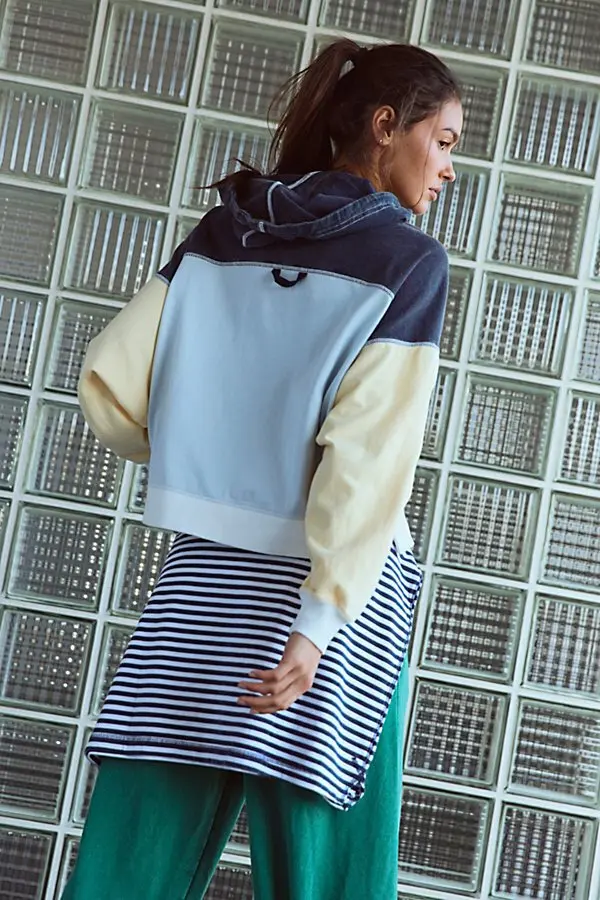 Free People Run It Back Layer - Midnight Navy Combo