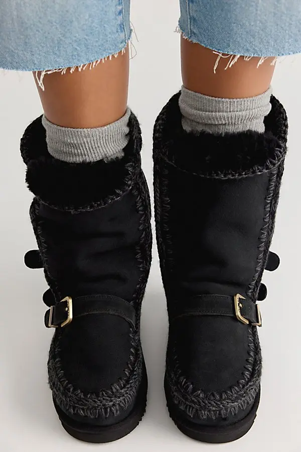 Mou Bergy Buckle Boots