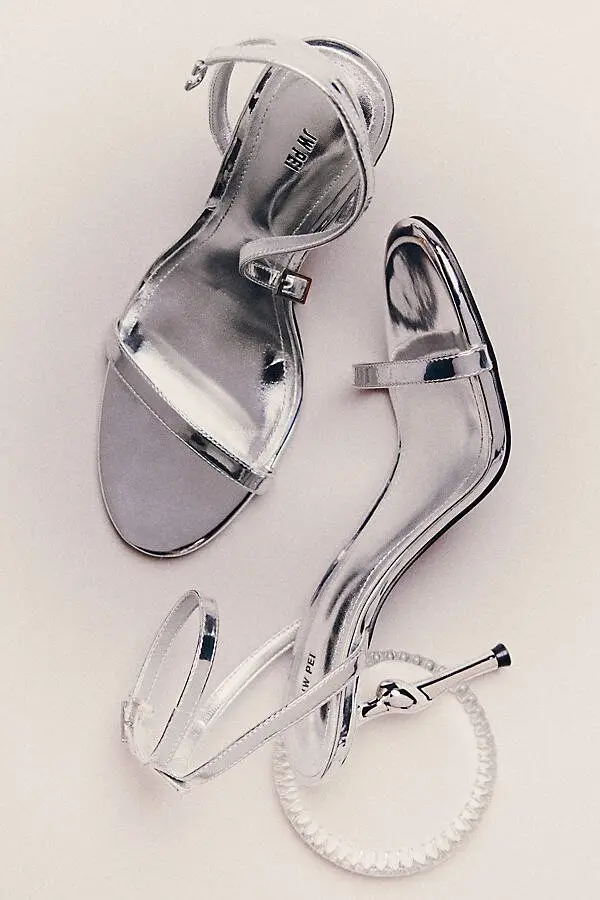 Jw Pei Alivia Metal-heeled Sandals - Silver