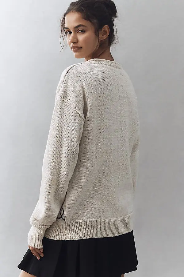 MANDINGA Kappa Knitted Pullover Sweater