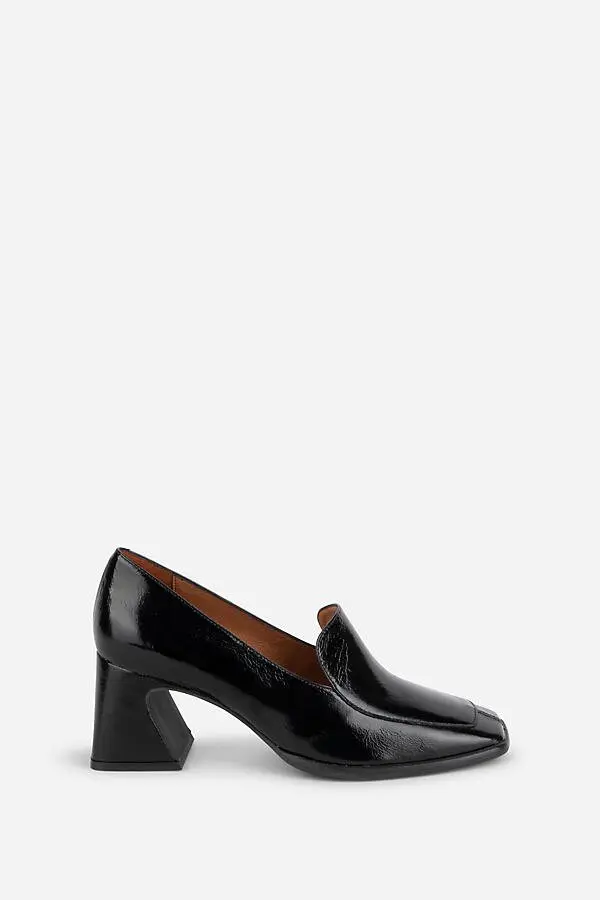 Intentionally Blank Mosa Heeled Loafers - Black