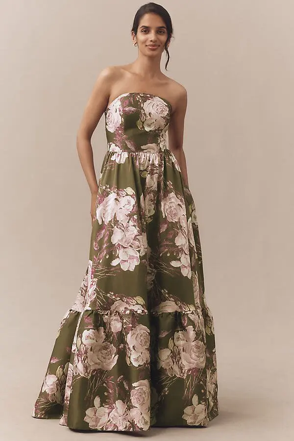 knee length dresses for ladies Buy Pale Blue Floral Flared Maxi Dress Online at Best Price