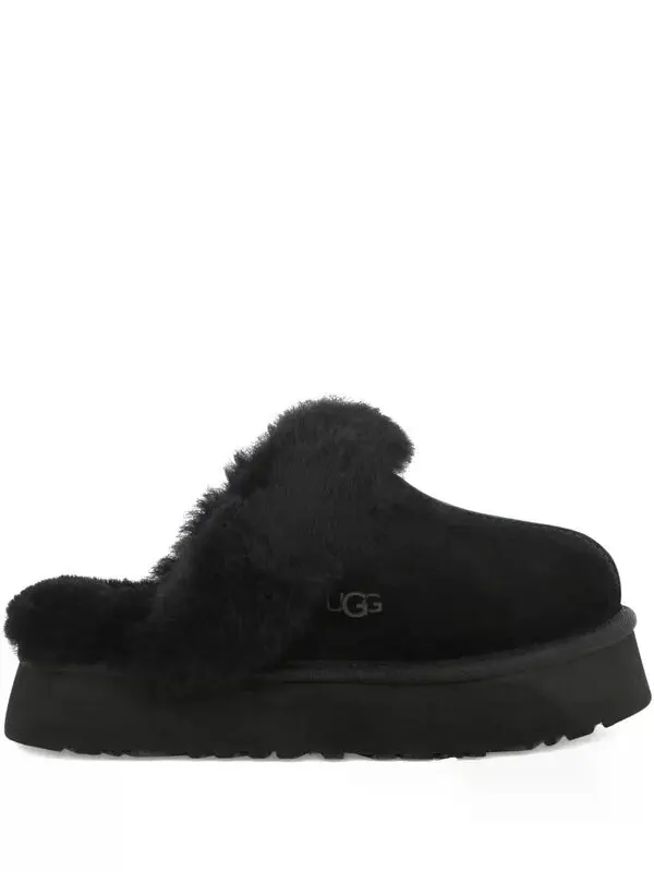 UGG Disquette Suede Mules - Black