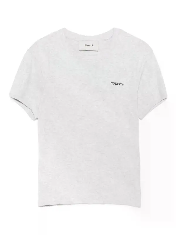Coperni Mélange-effect T-shirt - Grey