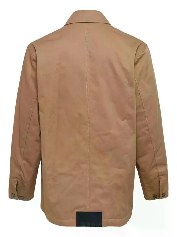 MSGM Printed Shirt Jacket