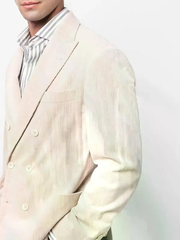 Brunello Cucinelli Double-breasted Corduroy Blazer