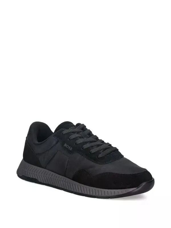 BOSS Lace-up Sneakers - Black