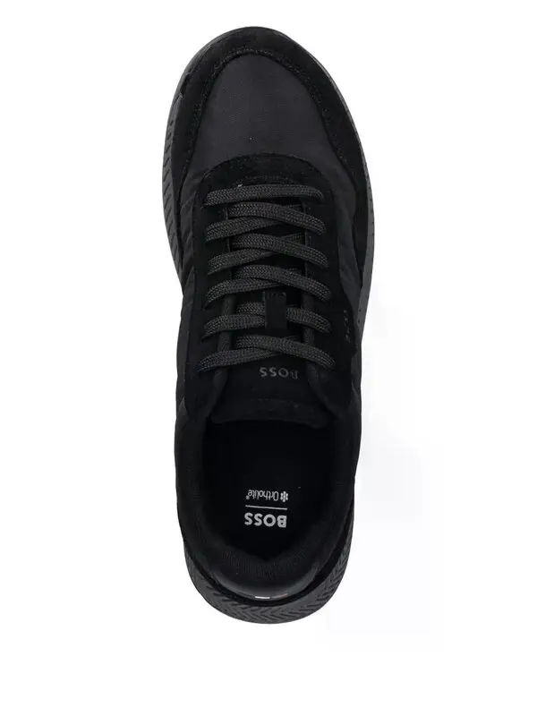 BOSS Lace-up Sneakers - Black