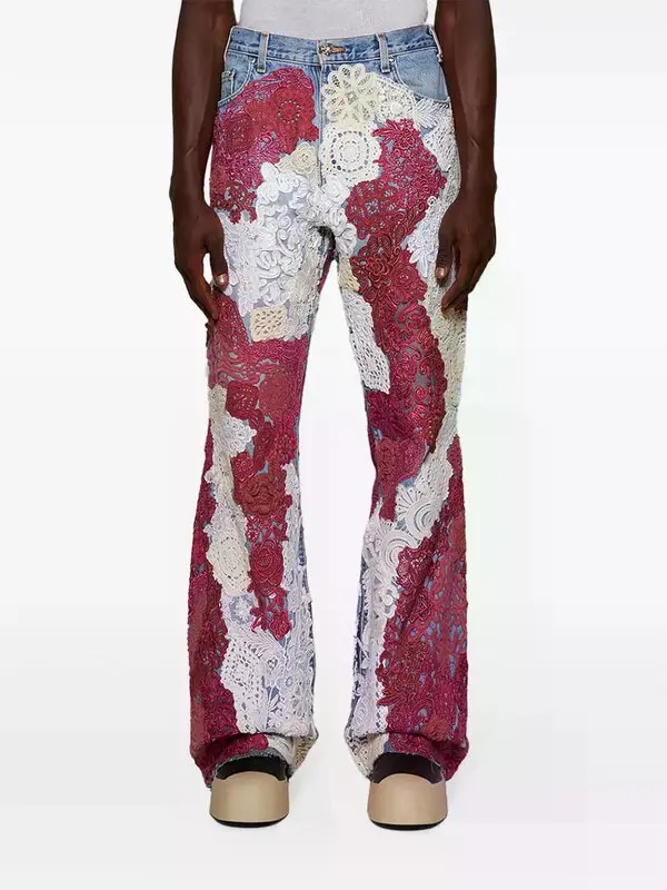 EARTHLING VIP Poetic Lust Bootcut Jeans - Blue