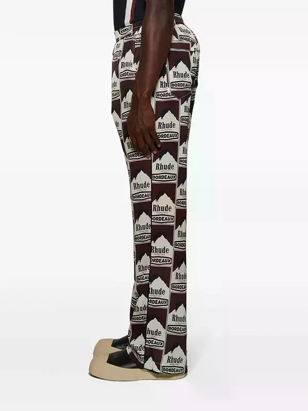 Rhude Graphic Print Trousers