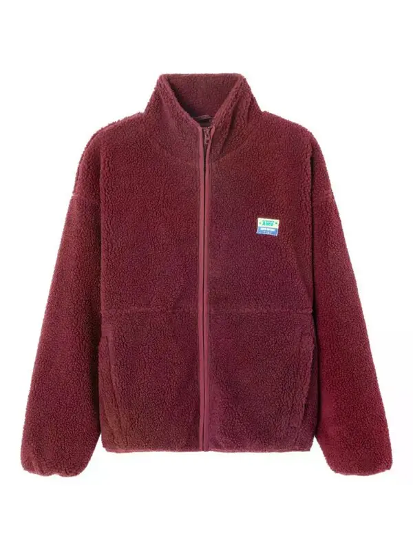 American Vintage Shearling Jacket - Red