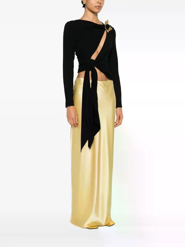 Cult Gaia Stassi Long Sleeve Top