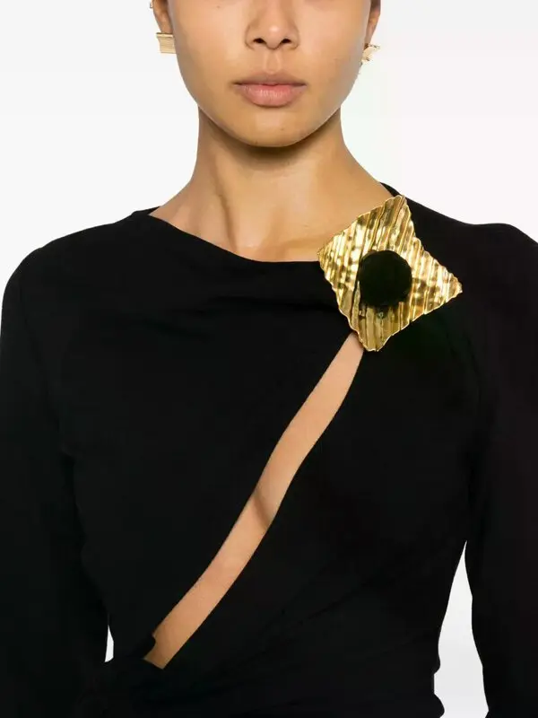 Cult Gaia Stassi Long Sleeve Top
