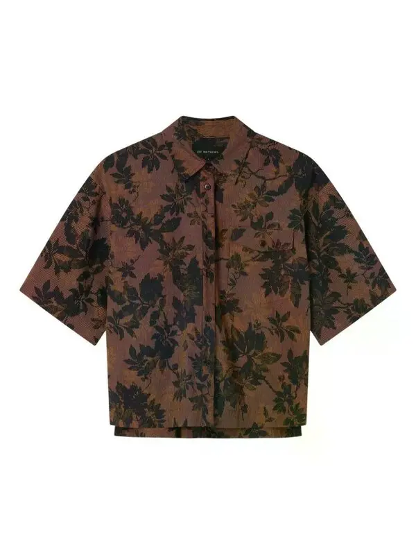 LEE MATHEWS Ivy Floral-pattern Shirt