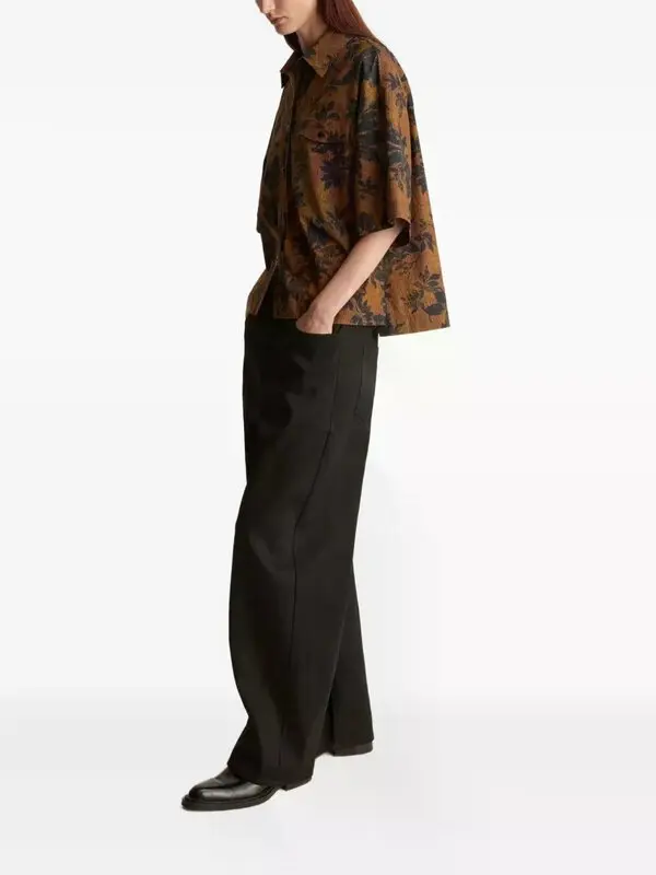 LEE MATHEWS Ivy Floral-pattern Shirt