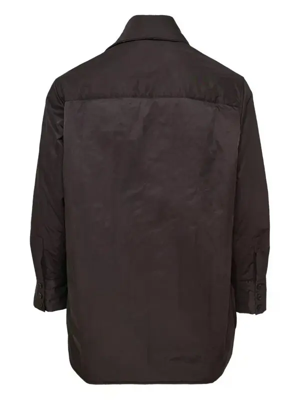 Yohji Yamamoto Padded Shirt With Stole Detail