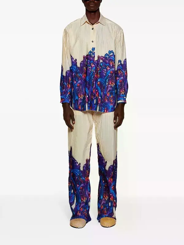 CASELLA MEYER Pleated Trousers