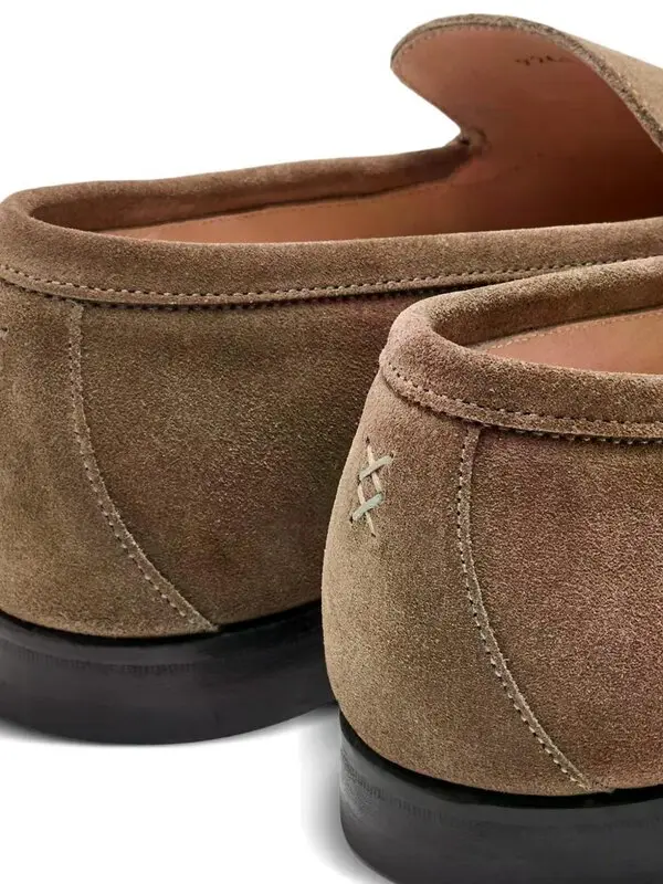 FORSA Stitched Suede Loafers