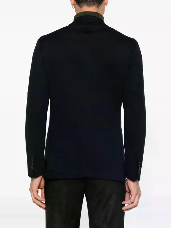 Tagliatore Double-breasted Pocket Blazer - Black