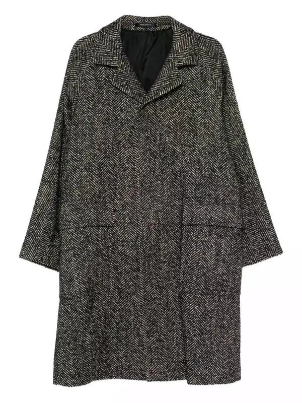Tagliatore Loyds Herringbone Pocket Coat