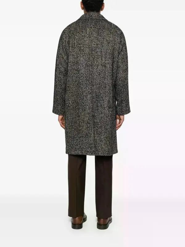 Tagliatore Loyds Herringbone Pocket Coat
