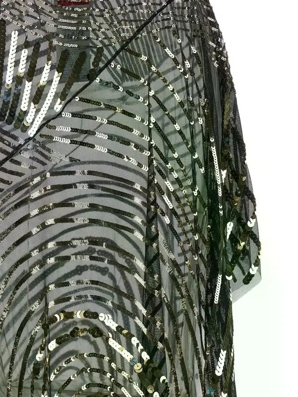 Emilio Pucci Sequin-embroidered Asymmetric Dress