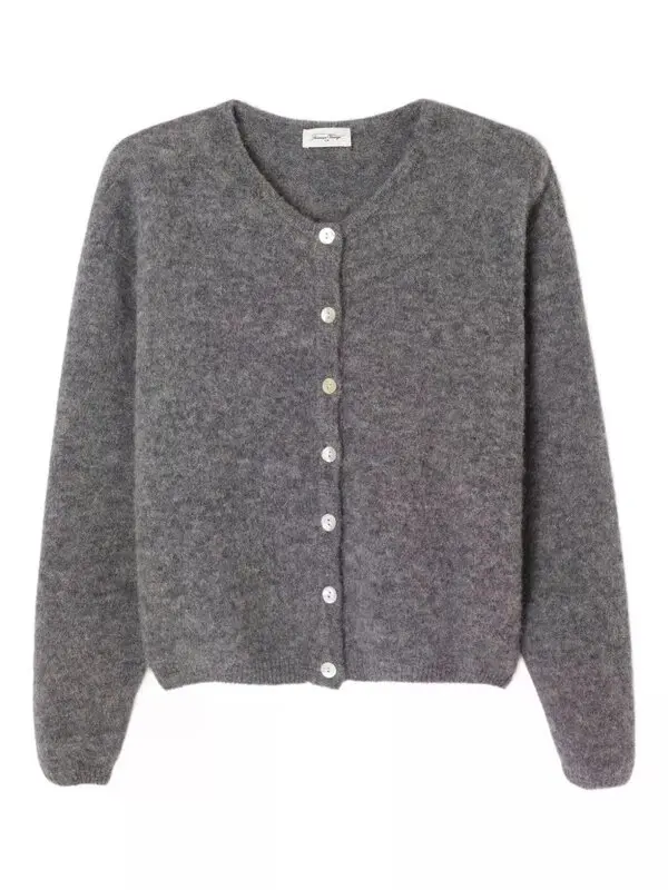 American Vintage Vitow Buttoned Cardigan - Grey
