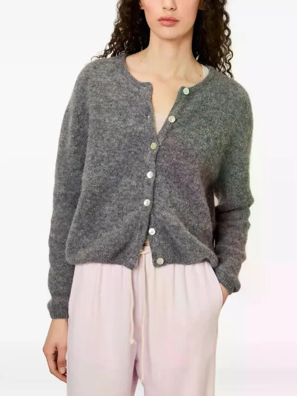 American Vintage Vitow Buttoned Cardigan - Grey