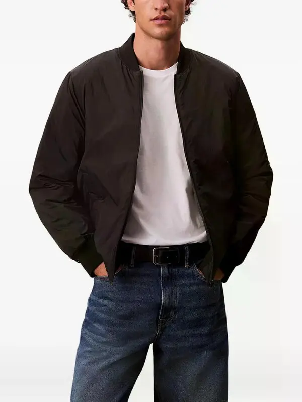 Calvin Klein Logo-detail Hooded Coat