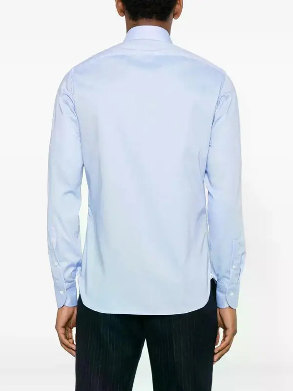 BORRIELLO NAPOLI Pointed-collar Shirt