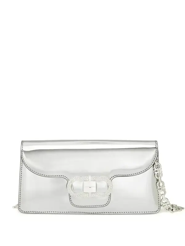 FERRAGAMO Mini Crystal-embellished Clutch