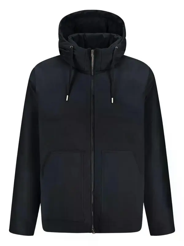 Herno Hooded Zip-up Jacket