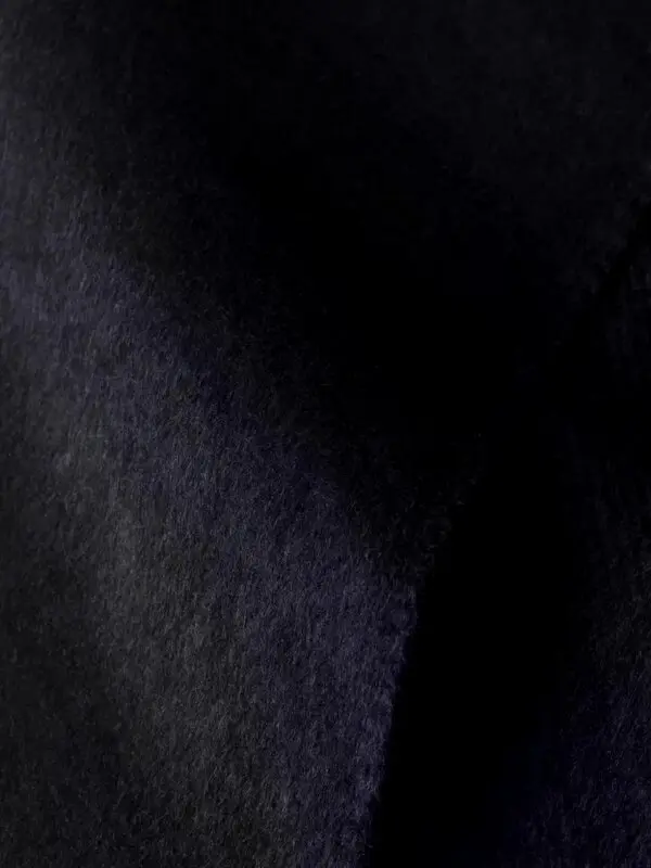 Prada Fringed Silk-cashmere Scarf - Blue