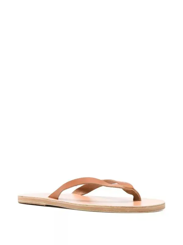 ANCIENT GREEK SANDALS Solon Thong Sandals - Brown