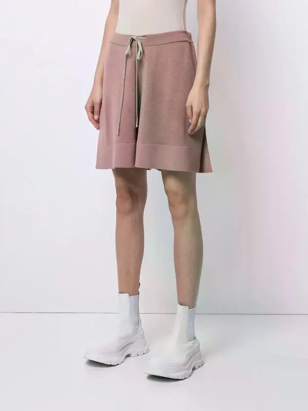Rick Owens Knee-length Knitted Shorts
