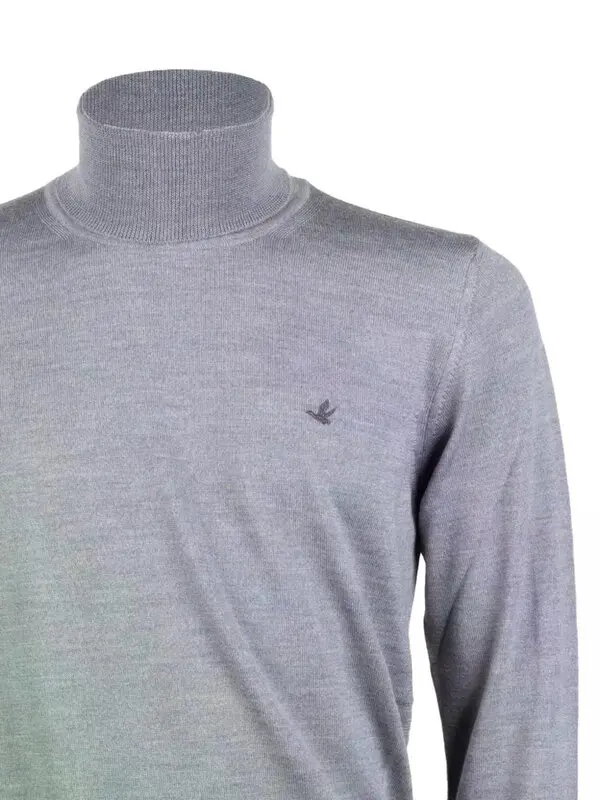 BROOKSFIELD Roll-neck Logo Sweater