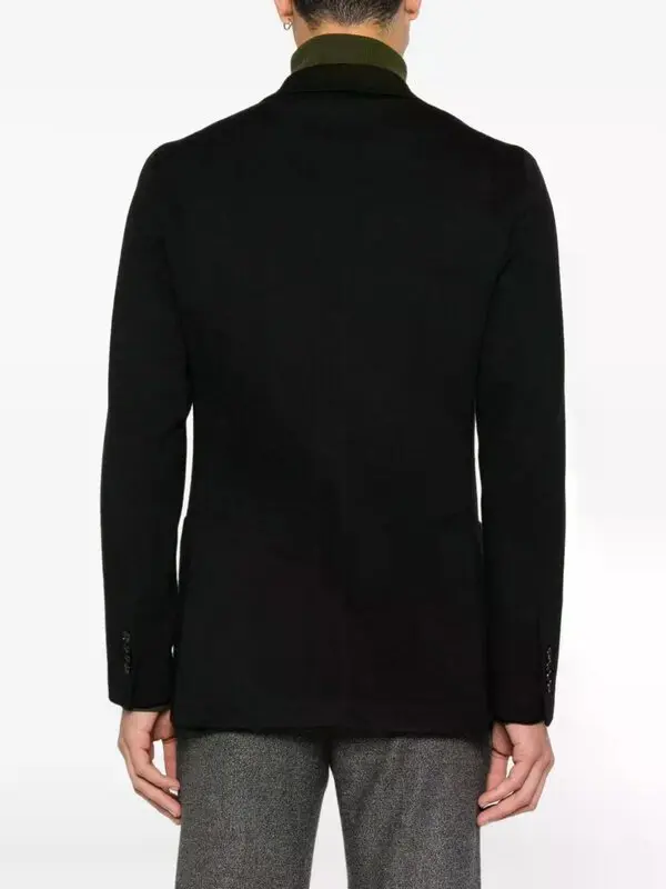 Tagliatore Double-breasted Pocket Blazer - Black
