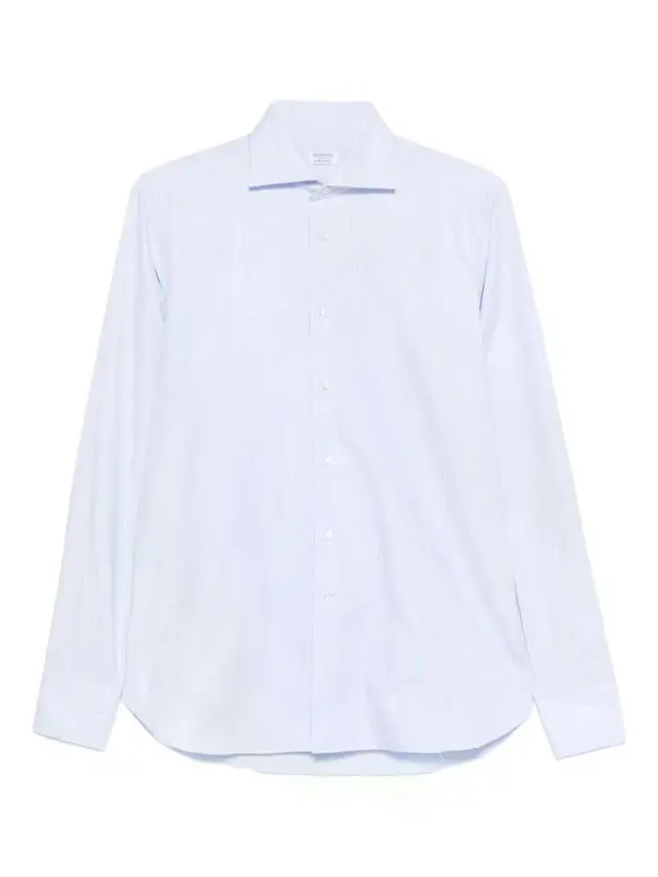 BORRIELLO NAPOLI Striped Cotton Shirt