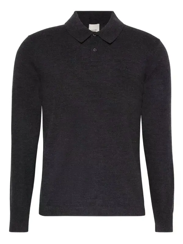 Calvin Klein Long Sleeve Polo Sweater