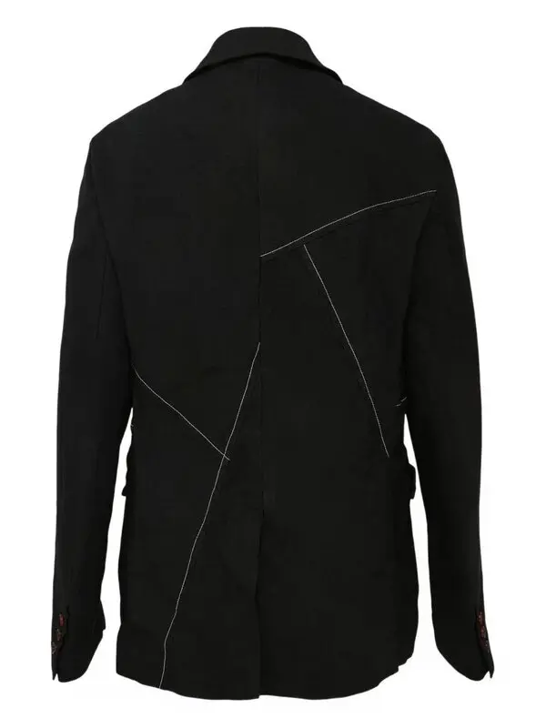Comme Des Garçons Gabardine Trimmed Jacket