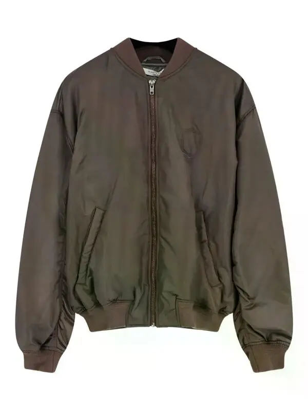IH NOM UH NIT Number-detail Bomber Jacket - Green